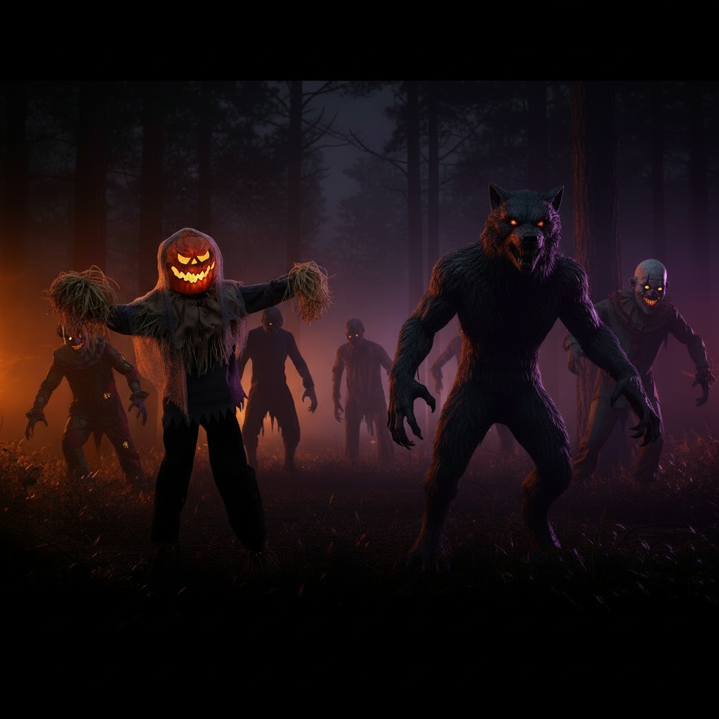 Halloween Animatronics kaufen – Gruselige Figuren für dein Horror ...